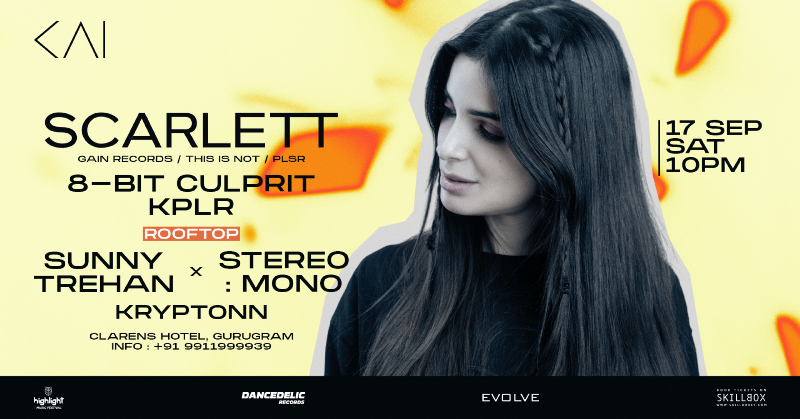 KAI Presents SCARLETT, 8-bit culprit & More | Music Events | SkillBox