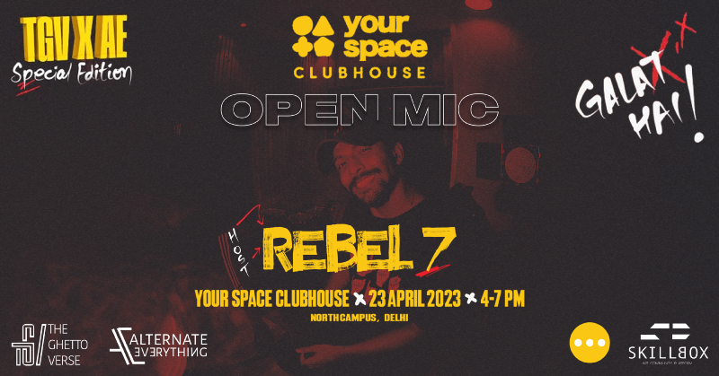 Open Mic with Rebel 7 | Music Events | SkillBox