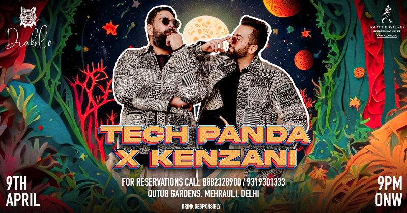 Tech Panda x Kenzani @ Diablo, Delhi | Music Video Premier | SkillBox