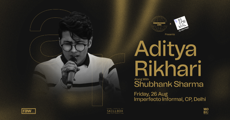 Underscore Live presents Aditya Rikhari | Music Events | SkillBox