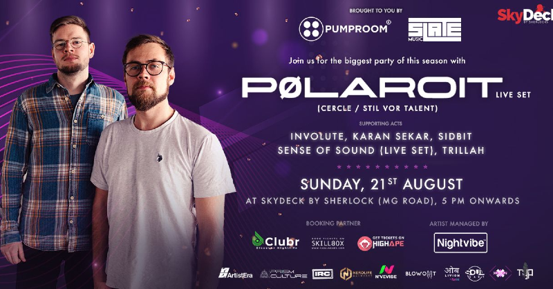 POLAROIT : SUNDOWNER/BANGALORE : SOUL CAST | Music Events | SkillBox