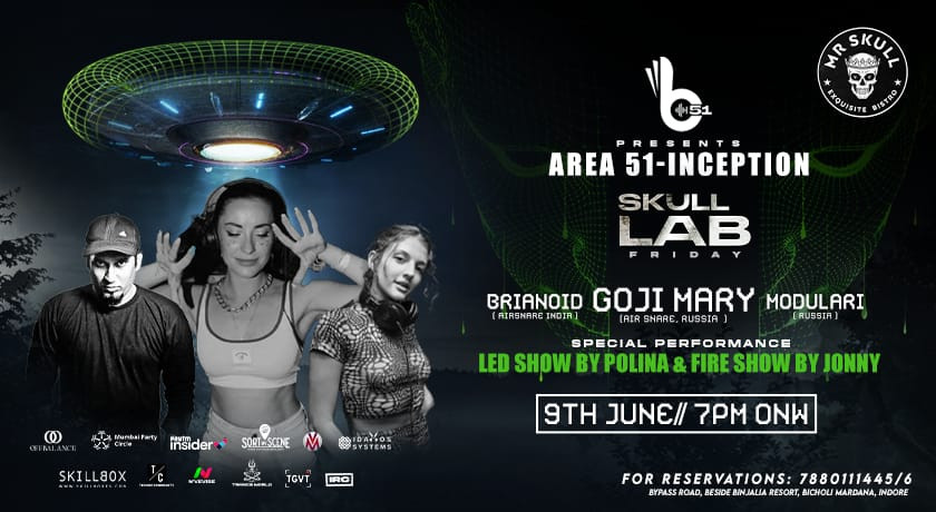 Beats51 presents Area51 - Inception | Music Events | SkillBox